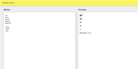Creating A Markdown Editor In React Js TypeScript With Deployment Through Github Actions DEV