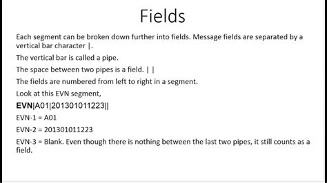 Hl7 Message Structure Youtube