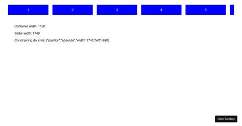 Framer Motion Slider Ref Codesandbox
