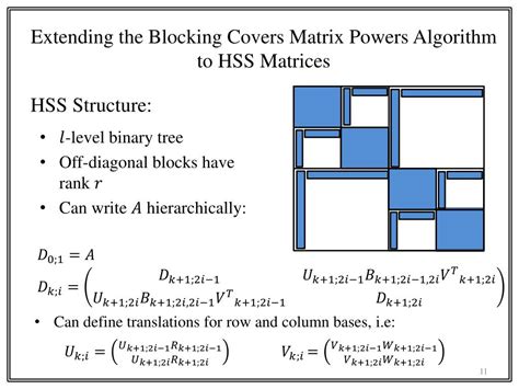 Ppt Exploiting Low Rank Structure In Computing Matrix Powers With