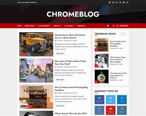 ChromeBlog AF Themes