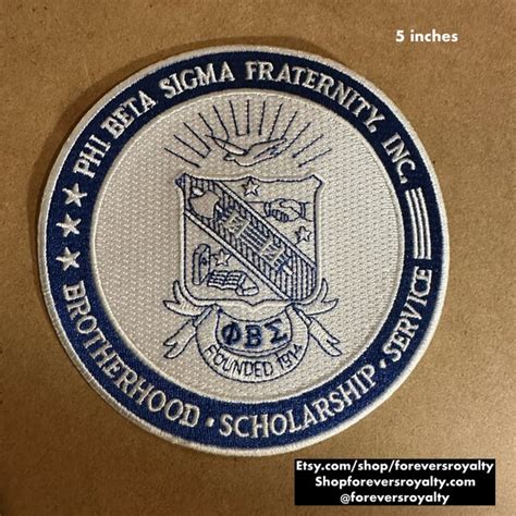 Zeta Phi Beta Embroidery Patch Etsy