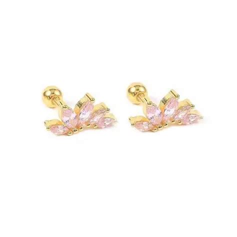 Купити Срібні сережки в позолоті за ціною 435 грн від виробника