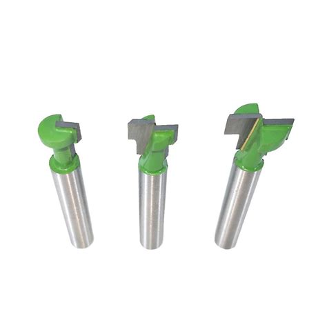 Keyhole Router Bits Set 6 35mm 1 4 Inch Shank 5 16 3 8 And 1 2 Inch Blade Diameter For Wood Hex