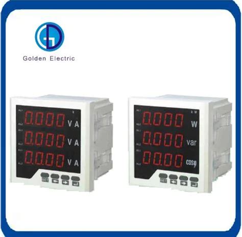 LCD LED Display Three Phase Single Phase Intelligent Digital Current Meter Multi Function