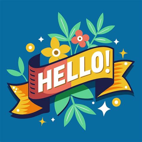Hello Name Vectors And Illustrations For Free Download