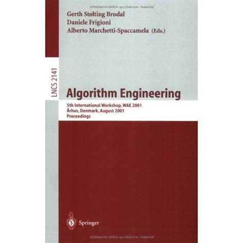 Comprar Algorithm Engineering De Buscalibre