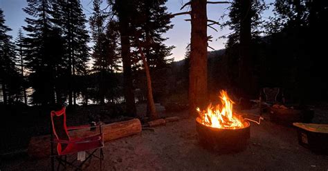 Sno Park Huntington Lake Parking Camping Lakeshore California