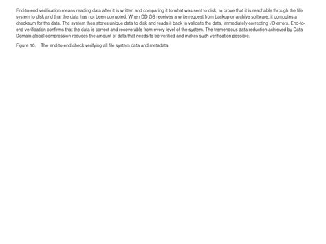 End To End Verification Dell Powerprotect Data Domain Dd9410 And