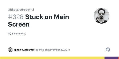 Stuck On Main Screen Issue Gitsquared Edex Ui Github