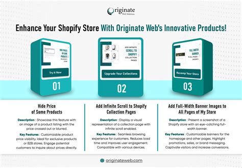 enhance your shopify store with originate web s innovative products r shopifydev