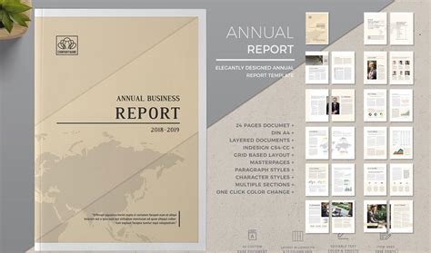 18 Best Annual Report Templates In Microsoft Word