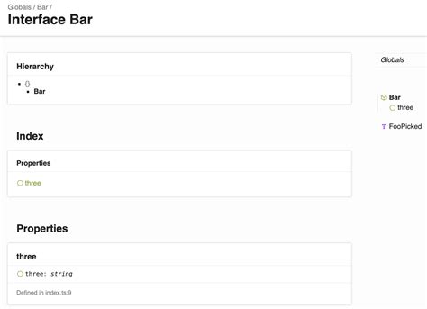Typedoc Does Not Include Props From An Interface When Omit Is Used · Issue 1094 · Typestrong