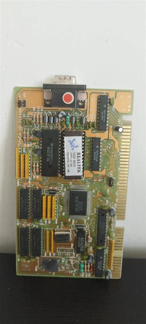 ISA VGA REALTEK RTG3105 bez plechu RETRO GRAFICKÁ KARTA Aukro