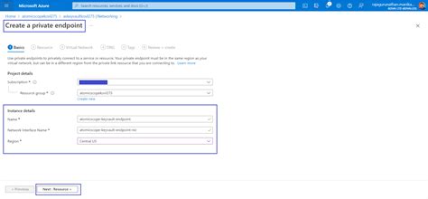 Atomic Scope Azure Resources Vnet Integration Azure Components