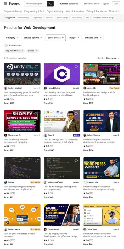 Revolutionize Your Website With Expert Fiverr Web Developers A Guide