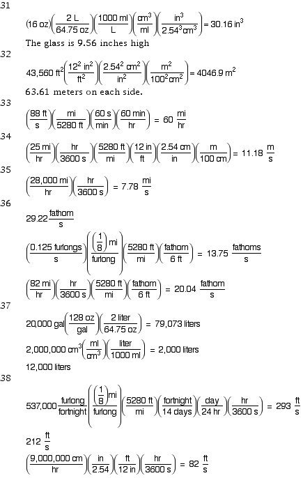 Dimensional Analysis Worksheets 2