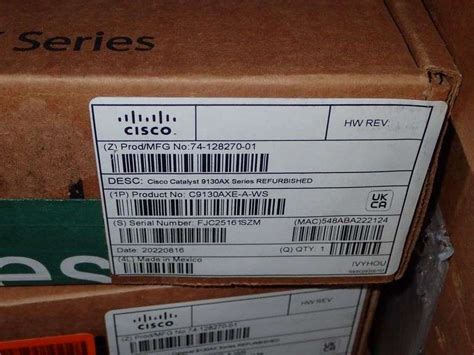Assorted Cisco Equipment Rosen Systems
