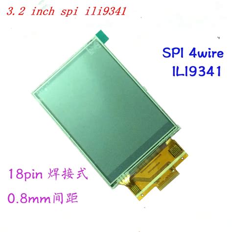 Pcs Inch P Pin Pins SPI TFT LCD Screen With Touch Panel ILI Drive IC For