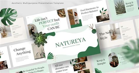 Эстетическая природа Шаблоны презентаций Powerpoint Шаблоны