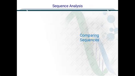 Bioinformatics Lecture 21 Youtube