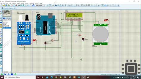 How To Get Infrared Sensor Library For Proteus