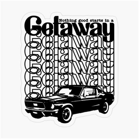 Getaway Car Taylor Swift Sticker For Sale By Naomiescorner Artofit