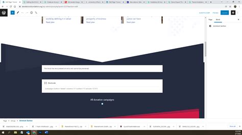Grimlock Section Arent Visible When Editing Page • Themosaurus Support
