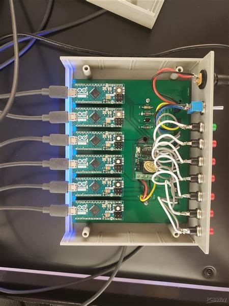 My First Larger Pcb Arduino Projects Cool Electronics