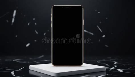 Digital Device Mobile Mockup A Sleek Mobile Mockup Highlighting A New