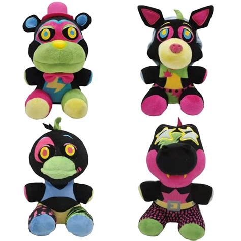 Buy Fnaf Security Breach Plushies Set Montgomery Gator Glamrock Freddy