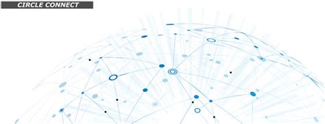 Abstract Connectivity Lines Dots For Concept Vector Image