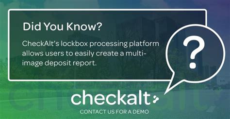 Checkalt On Linkedin Did You Know That Checkalts Lockbox Processing Platform Allows Users To…