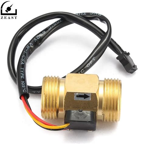 Flow Sensor G3 4 DN20 Copper Hall Effect Liquid Water Flow Sensor Switch Flow Meter In Flow