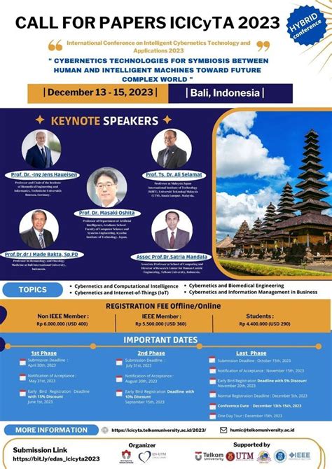 The 3rd International Conference On Intelligent Cybernetics Technology And Applications 2023 Bali