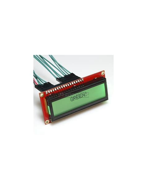 basic 16x2 character lcd rgb backlight 5v lcd alfanumerico pt
