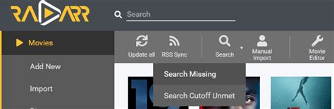 Search For Missing Fails · Issue 3728 · Radarrradarr · Github