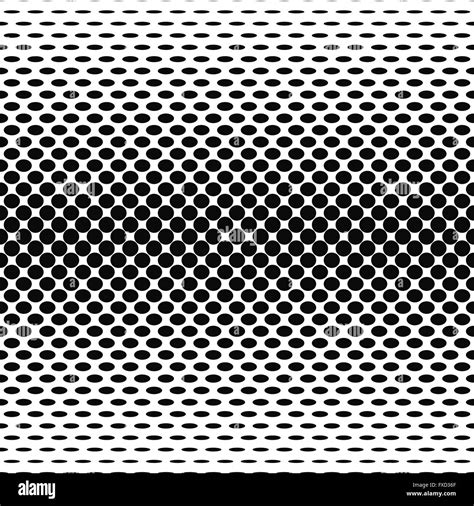 Monochrome Dot Pattern Design Background Stock Vector Image And Art Alamy