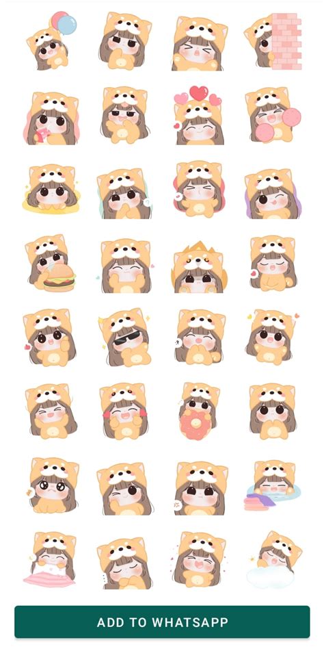 Emoji Cute Girls Stickers Apk For Android Download