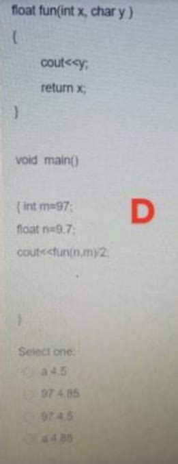 Solved The Output Is Include Using Namespace Std Int