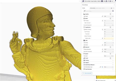 Cura 480 Vs 521 Thin Elements Same Profile Missing Layers In 52
