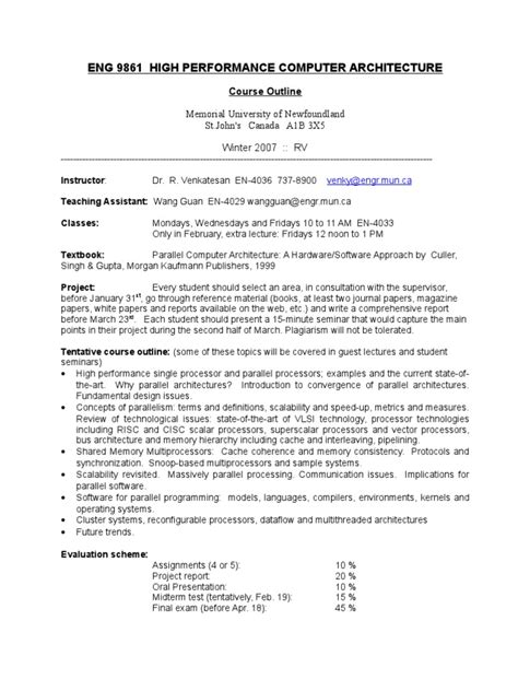 outline pdf parallel computing concurrent computing