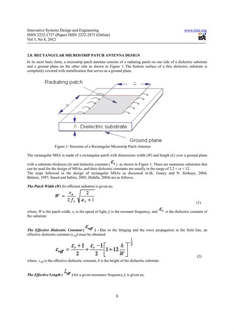 Performance Analysis Of A Rectangular Microstrip Patch Antenna On Different Dielectric