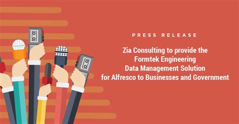Zia Consulting To Provide The Formtek Engineering Data Management Solution For Alfresco