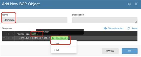 Configure Bgp Over Route Based Vpn On Ftd Managed By Fdm Cisco