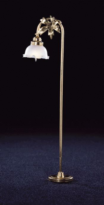 Ck4304 Fluted Shade Floor Lamp Ck4304 2296 Cir Kit Concepts Inc Dollhouse Lighting