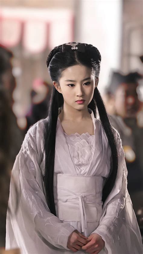 刘亦菲《神雕侠侣》 不食人间烟火的神仙姐姐小龙女 全景壁纸 花瓣网