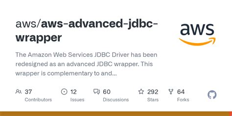 Aws Advanced Jdbc Wrapperdocsusing The Jdbc Driverusingthejdbcdrivermd At Main · Awsaws