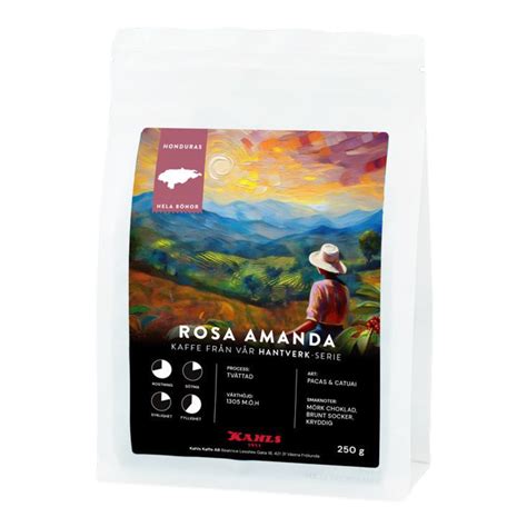 Rosa Amanda 250g Rost And Brygg