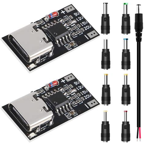 Dkardu 2 Pcs Usb C Pd Trigger Module Pdqc20 30 Qc4 Decoy Board Fast